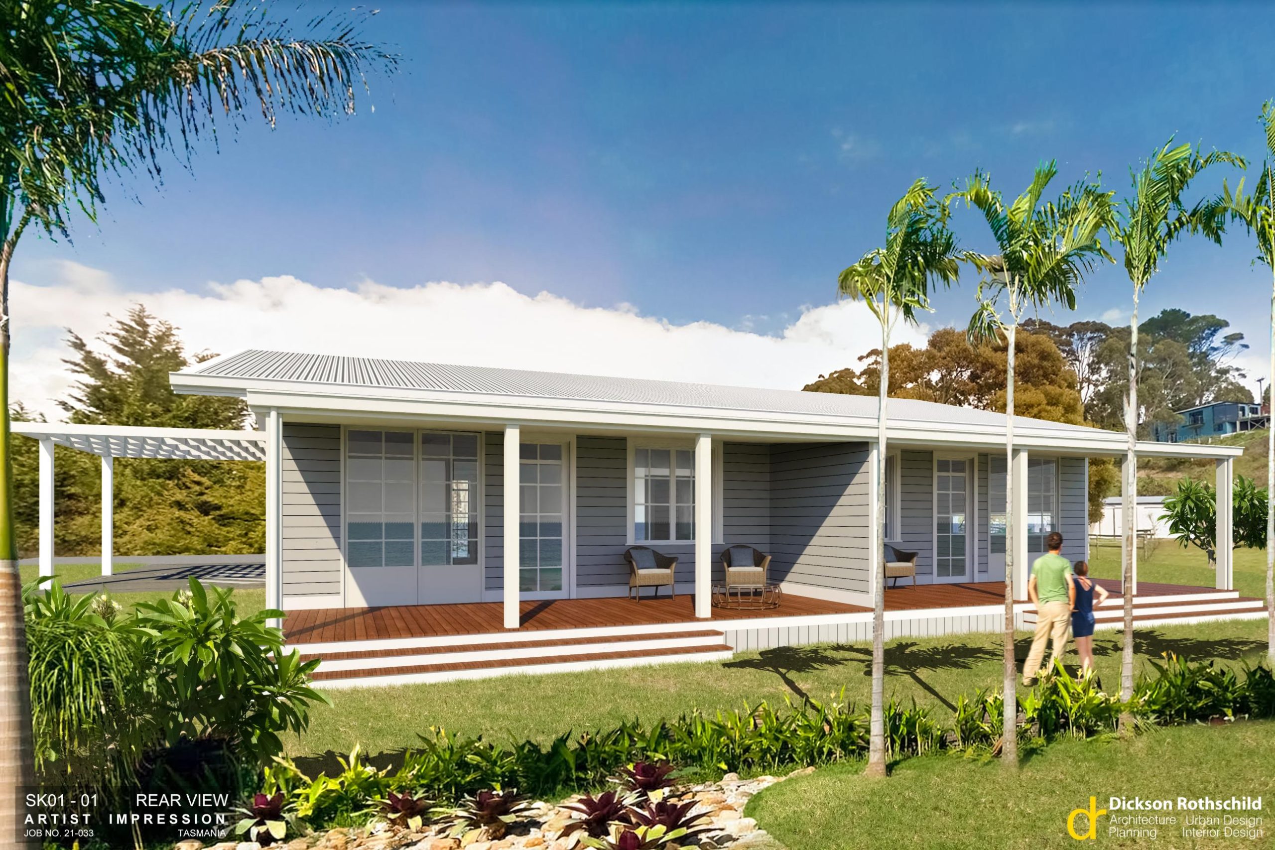 Low cost housing model 1 – Dickson Rothschild